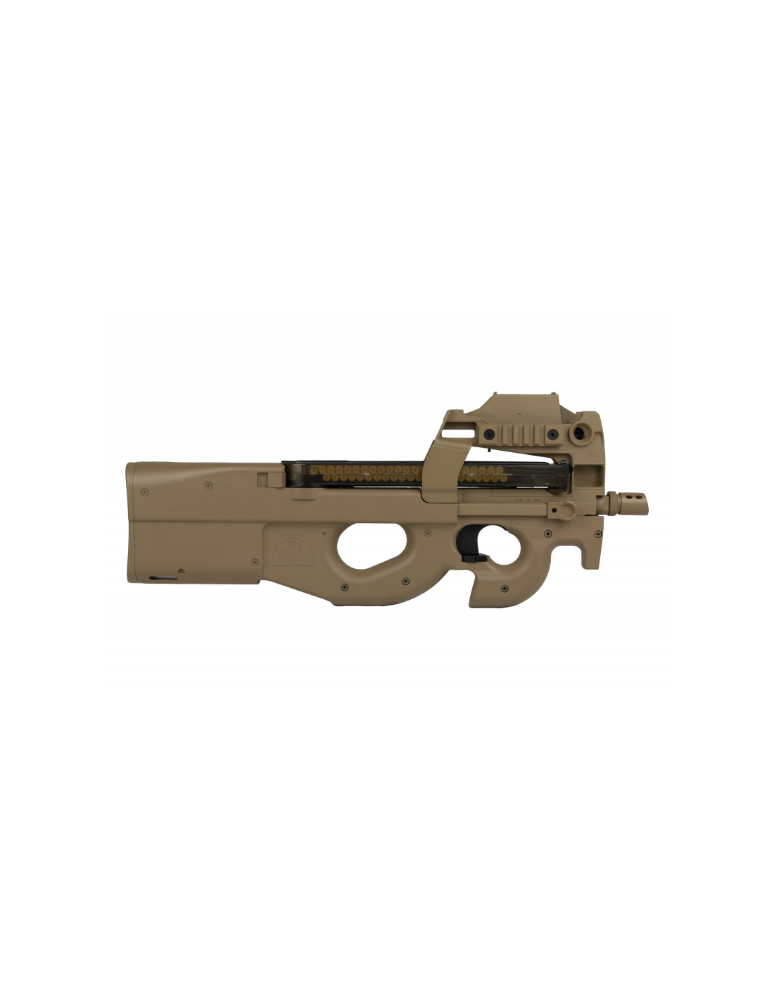 FN P90 FDE with RED DOT SIGHT