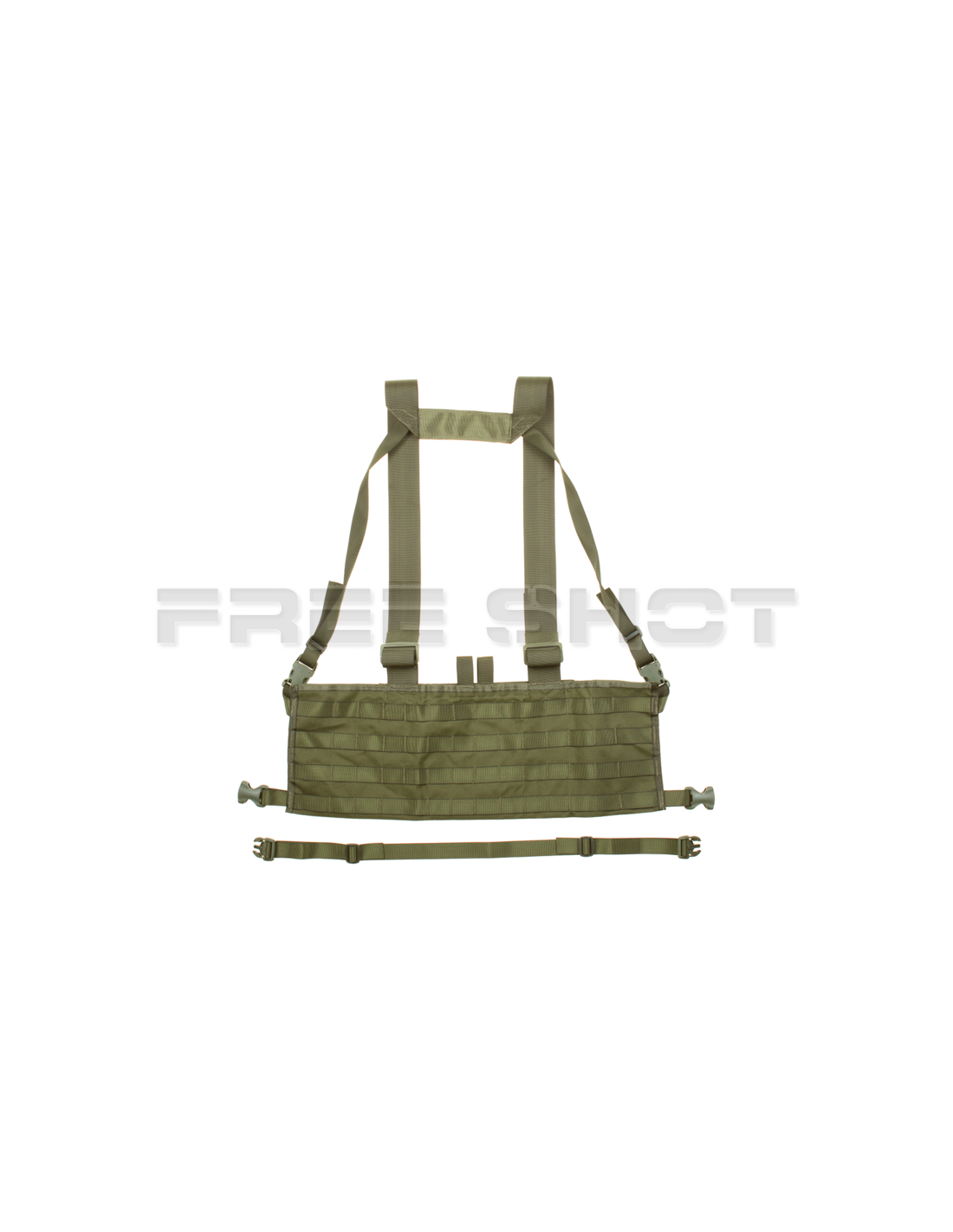 TATTICO CHEST RIG VERDE OLIVA (SISTEMA MOLLE) - INVADER GEAR