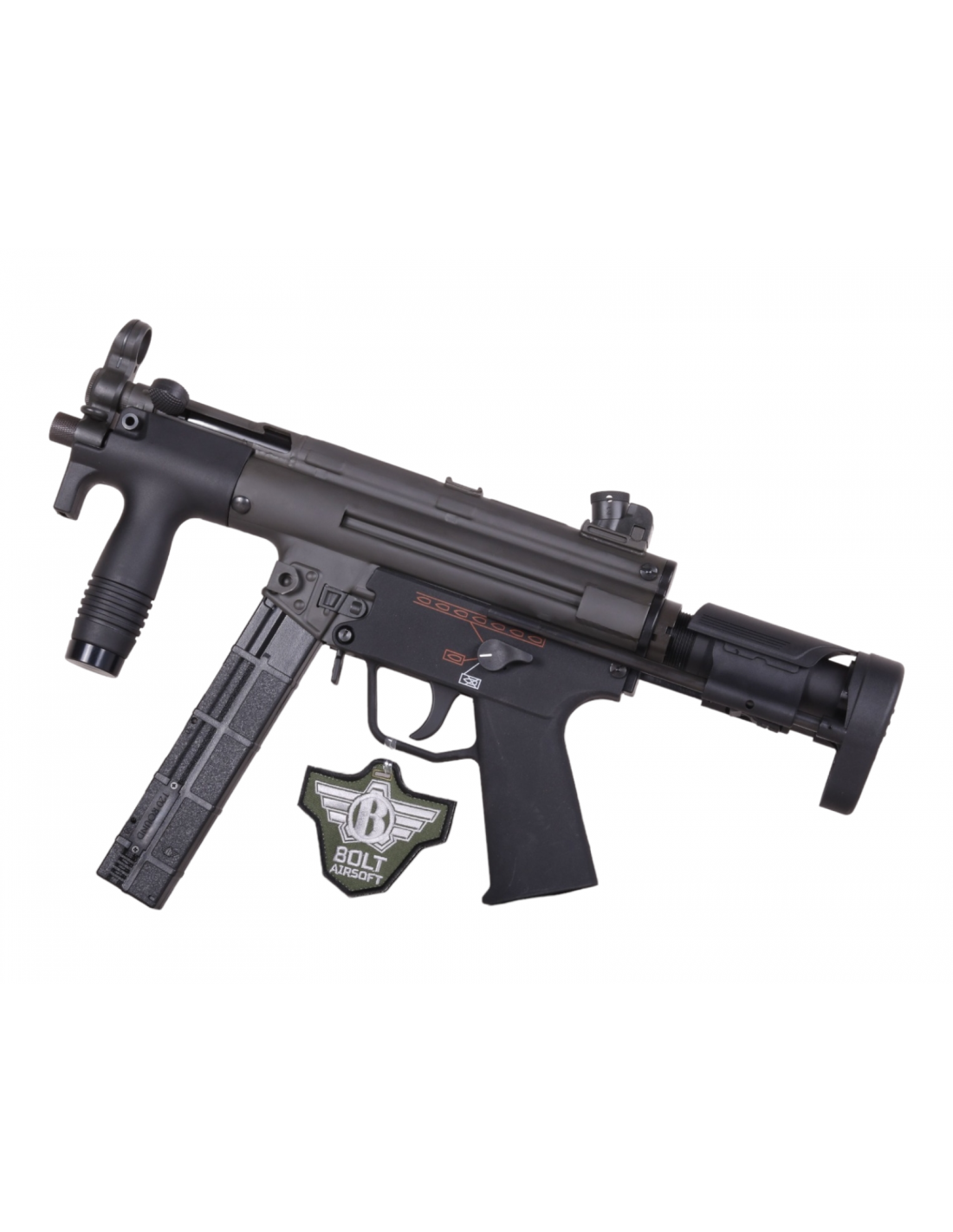 BOLT - MP5 SWATK - MP5 KURTZ B.R.S.S. + PDW STOCK - LIPO 11,1
