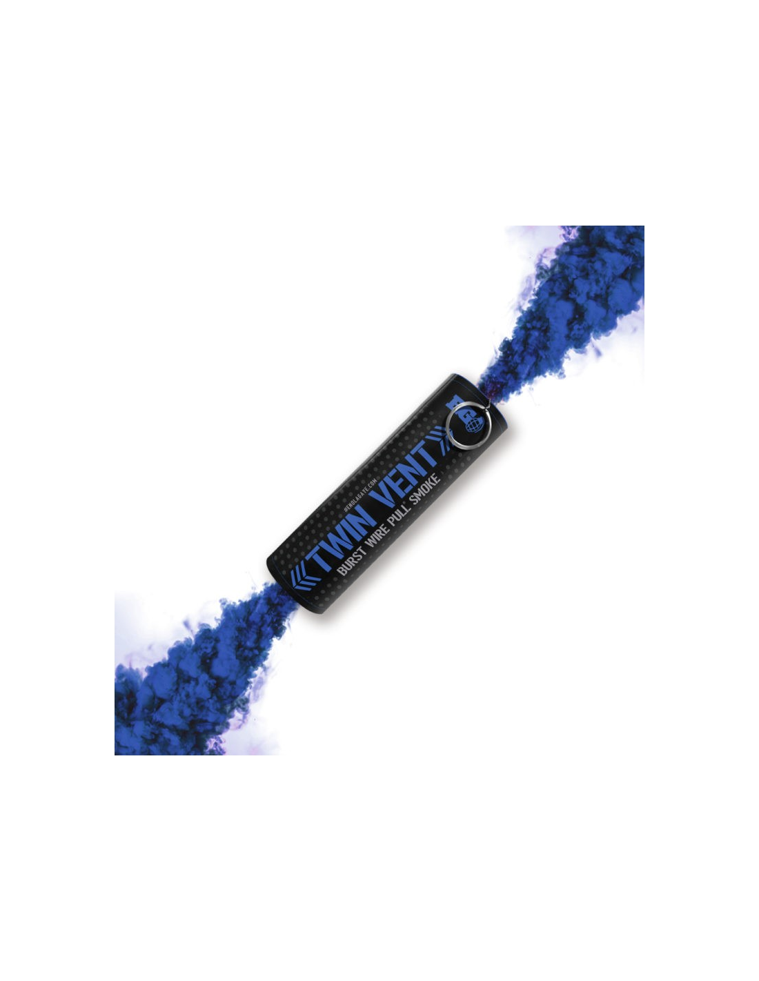 ENOLA GAYE - TWIN VENT II Wire Pull® Smoke Grenade - BLUE