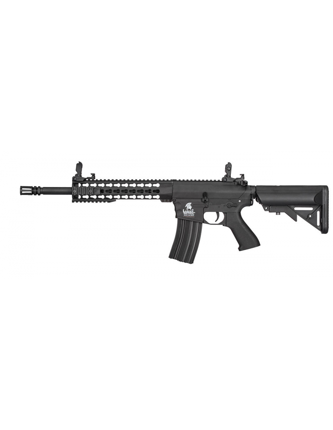 LANCER - LT-19 GEN2 M4 Keymod 10'' NERO (con magwell receiver)