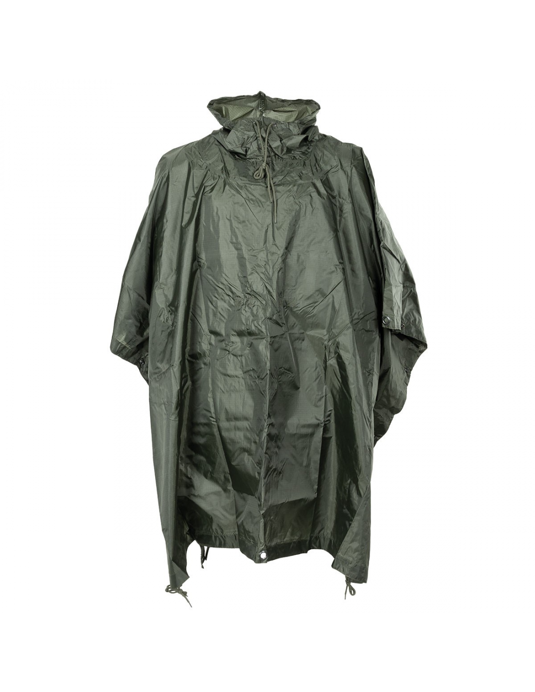 PONCHO VERDE RIP STOP 144 x 223 cm