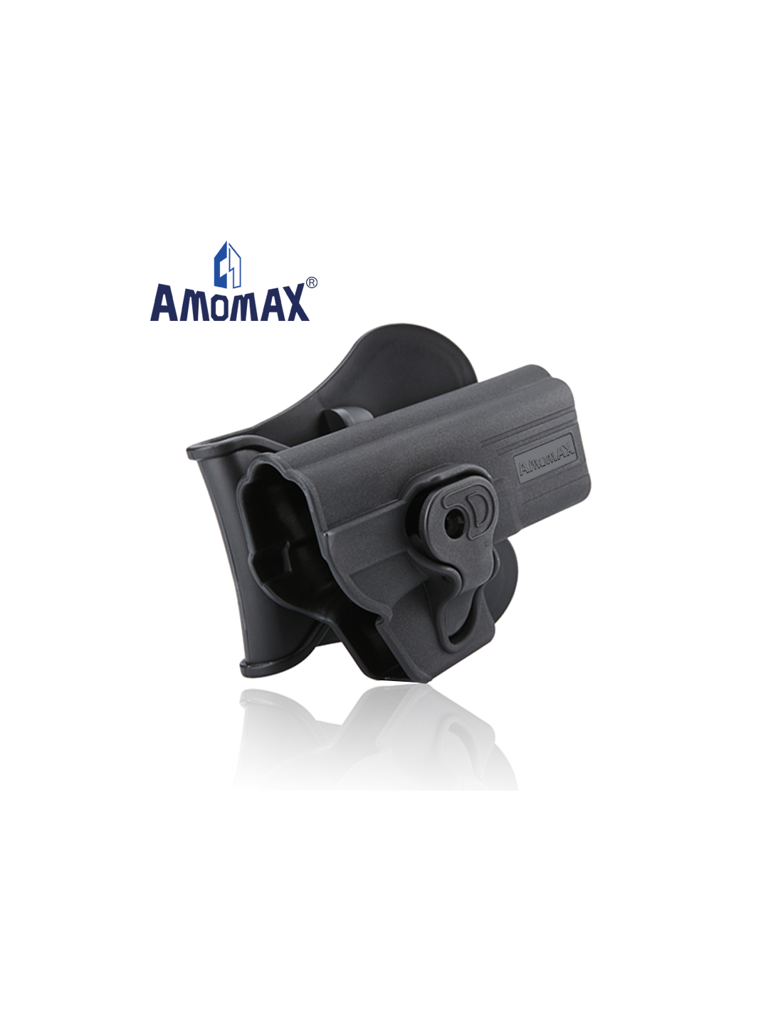 AMOMAX - FONDINA RIGIDA NERA - GLOCK