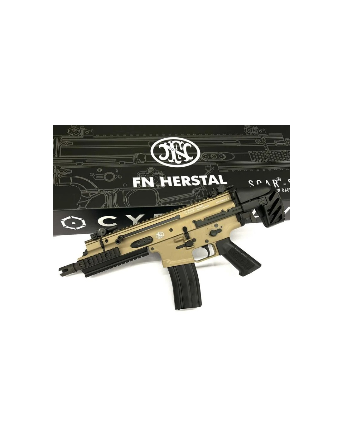 BOLT - FN HERSTAL SCAR SC- DARK EARTH FDE BRSS