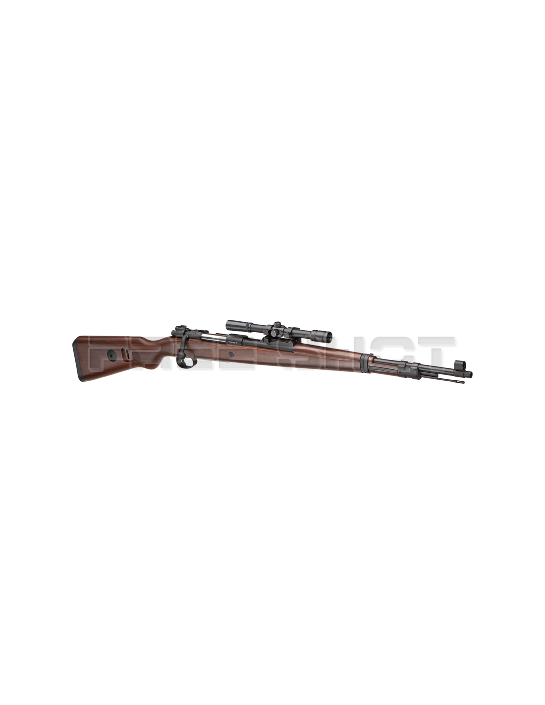 SNOW WOLF - KAR98 K con OTTICA - IMITATION WOOD (BOLT ACTION)