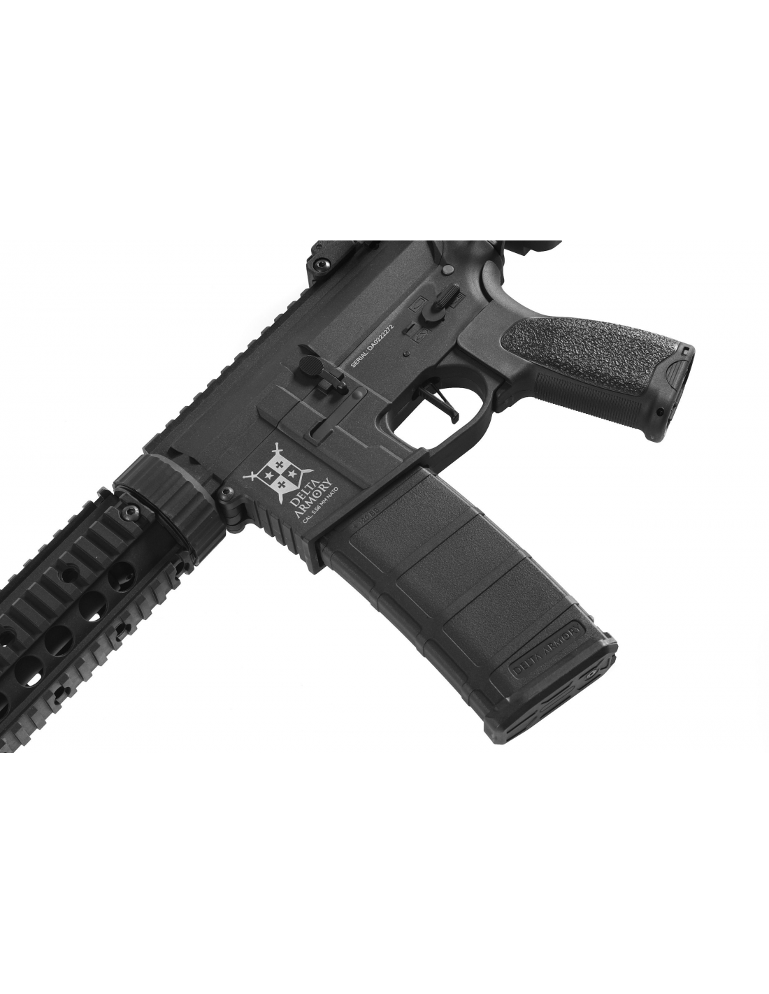 DELTA ARMORY - AR15 SilentOps 9” Charlie Black (DA-C06)