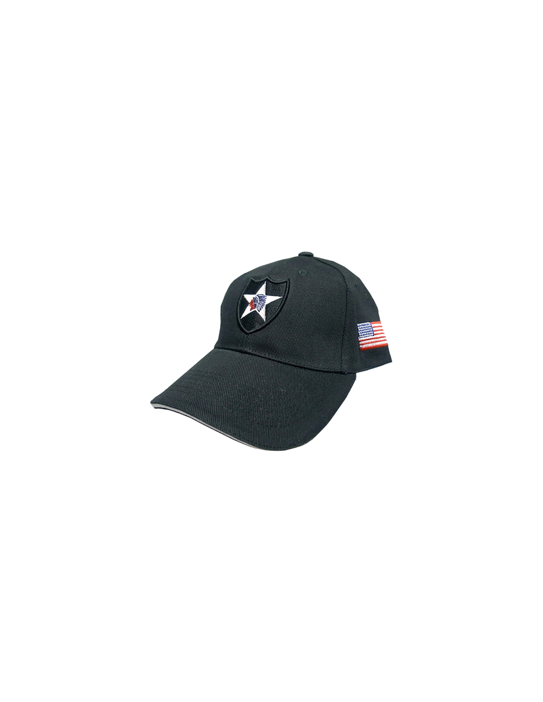 BASEBALL CAP 2nd INFANTRY NERO