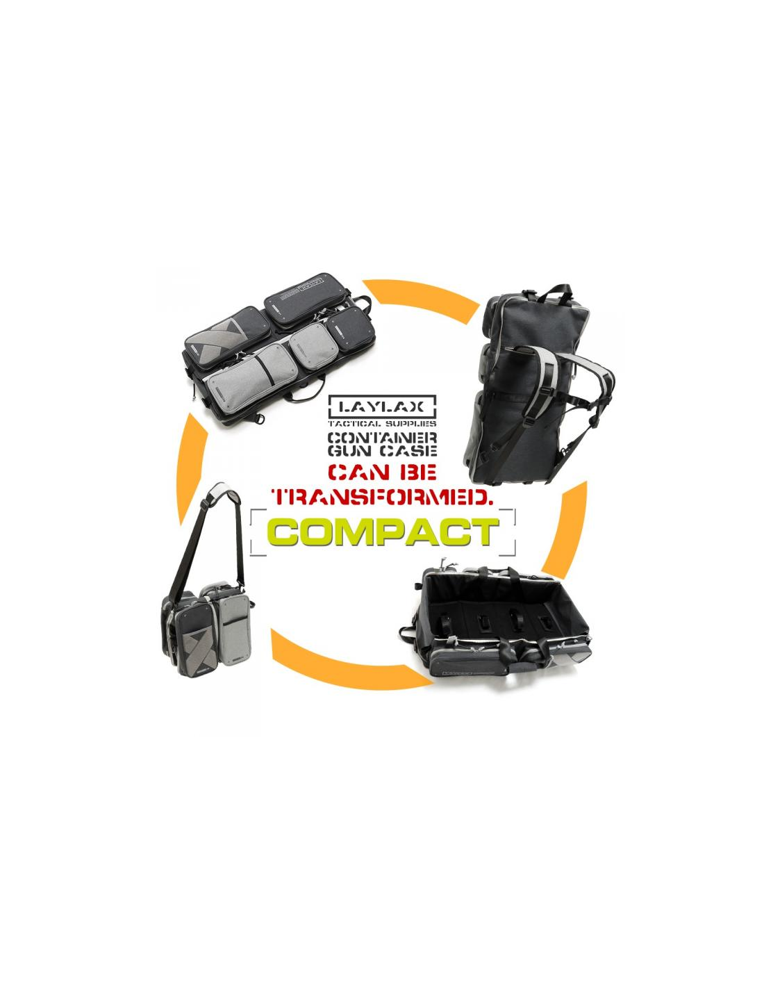 LAYLAX - CONTAINER GUN CASE NEO PYTHON BLACK