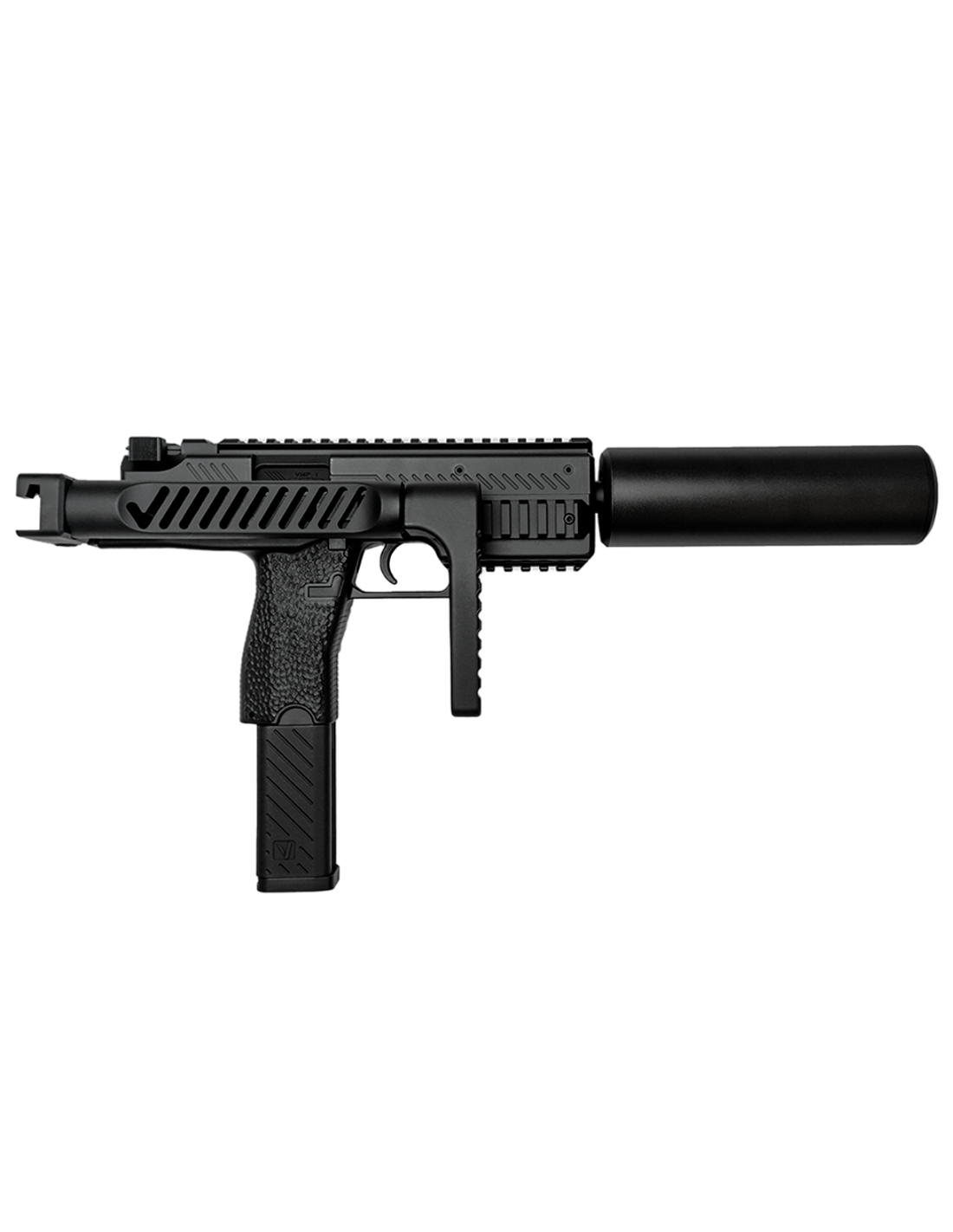 VORSK - VMP-1X SMG GREY with SILENCER + 2X MAGS - Blow Back GBB
