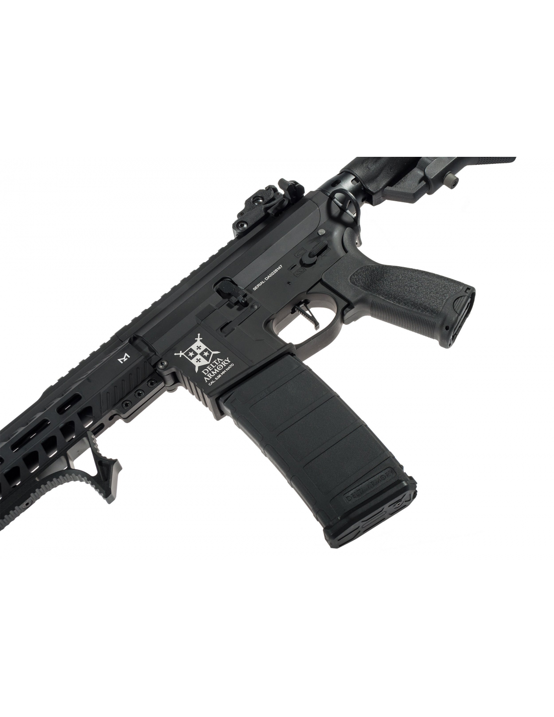 DELTA ARMORY - AR15 8inch M-LOK ALPHA ETU Black (DA-A13-ETU)