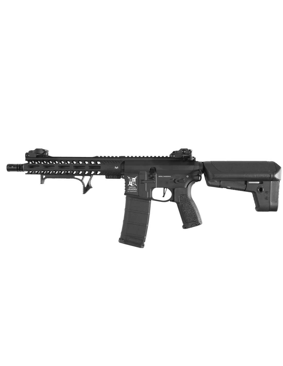 DELTA ARMORY - AR15 10inch MLOK ALPHA full metal Black (DA-A14)