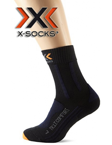 XSOCKS (XBIONIC) - CALZA TECNICA TREKKING "LIGHT&COMFORT" LADY NERE Taglie Calze X-socks - Uyn ...