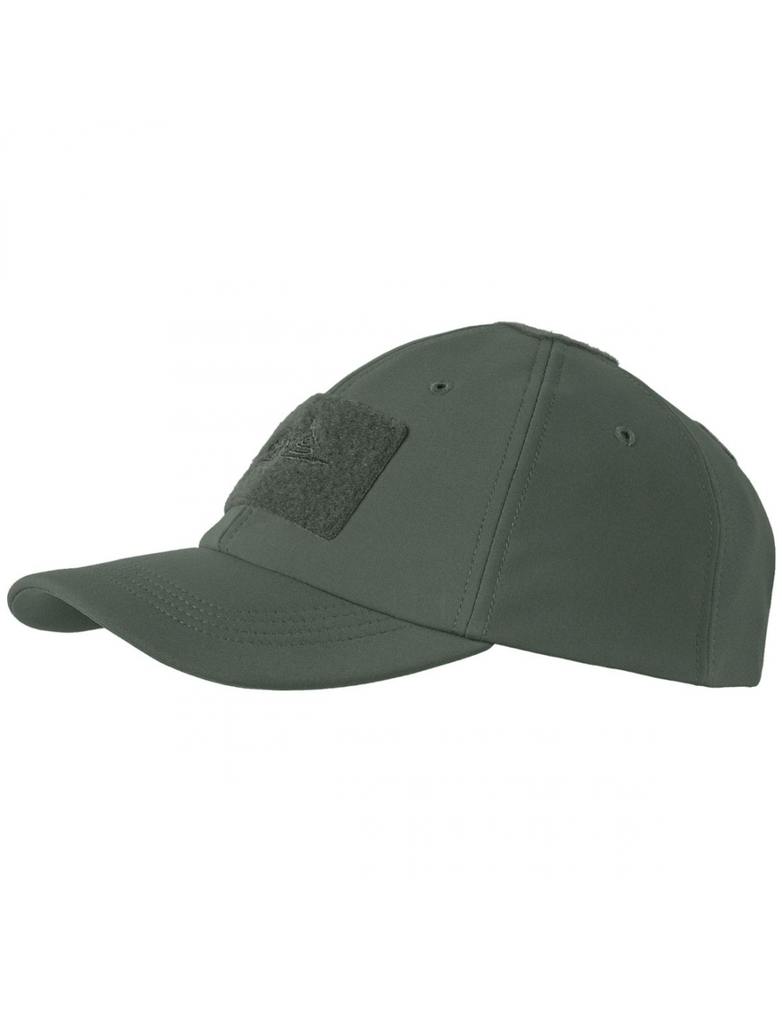SOFTSHELL BASEBALL CAP CON VELCRO JUNGLE GREEN - HELIKON