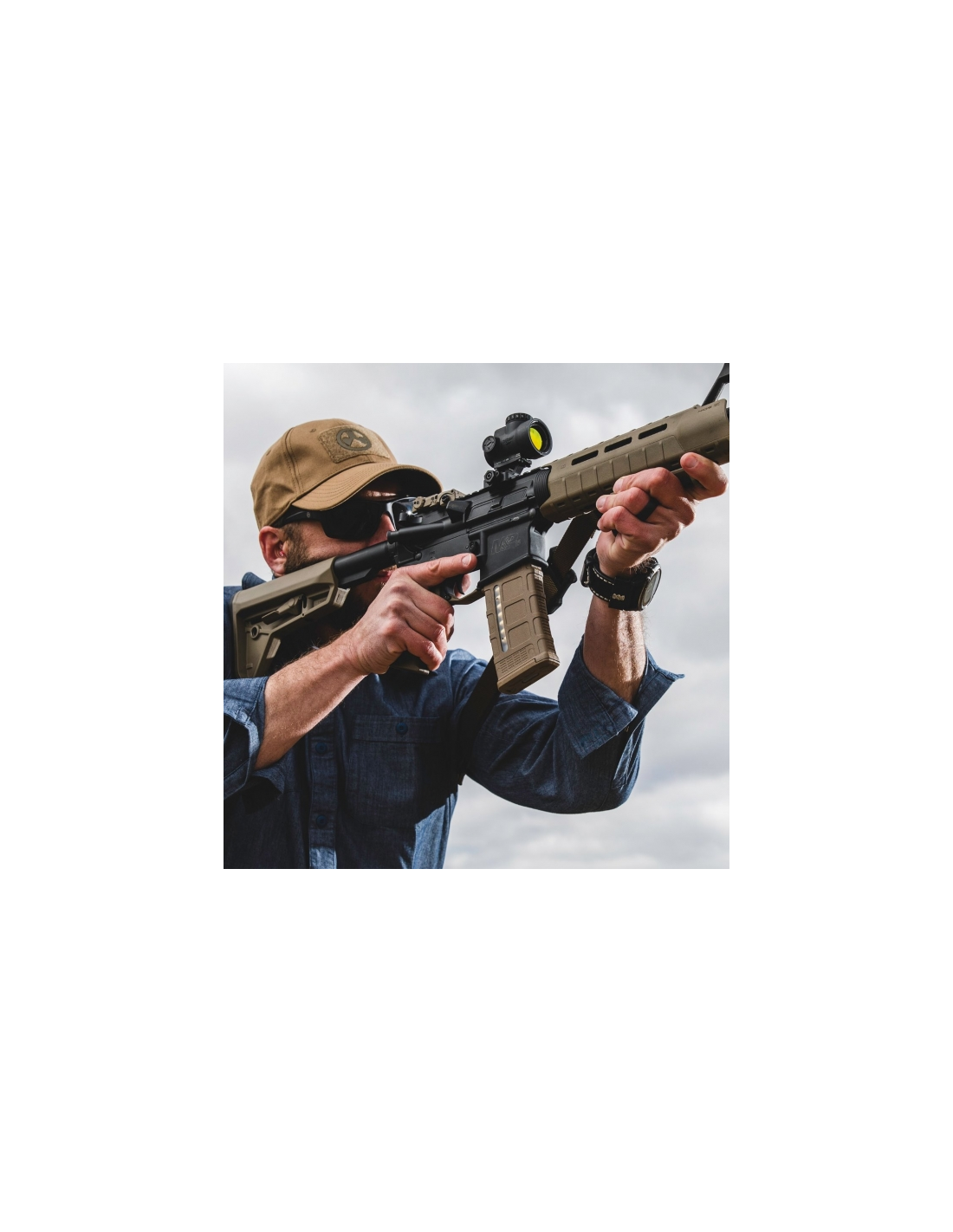 MAGPUL - CARICATORE PMAG STANAG (WINDOW) .223 REM NERO (INFERIORE AI 30 ...