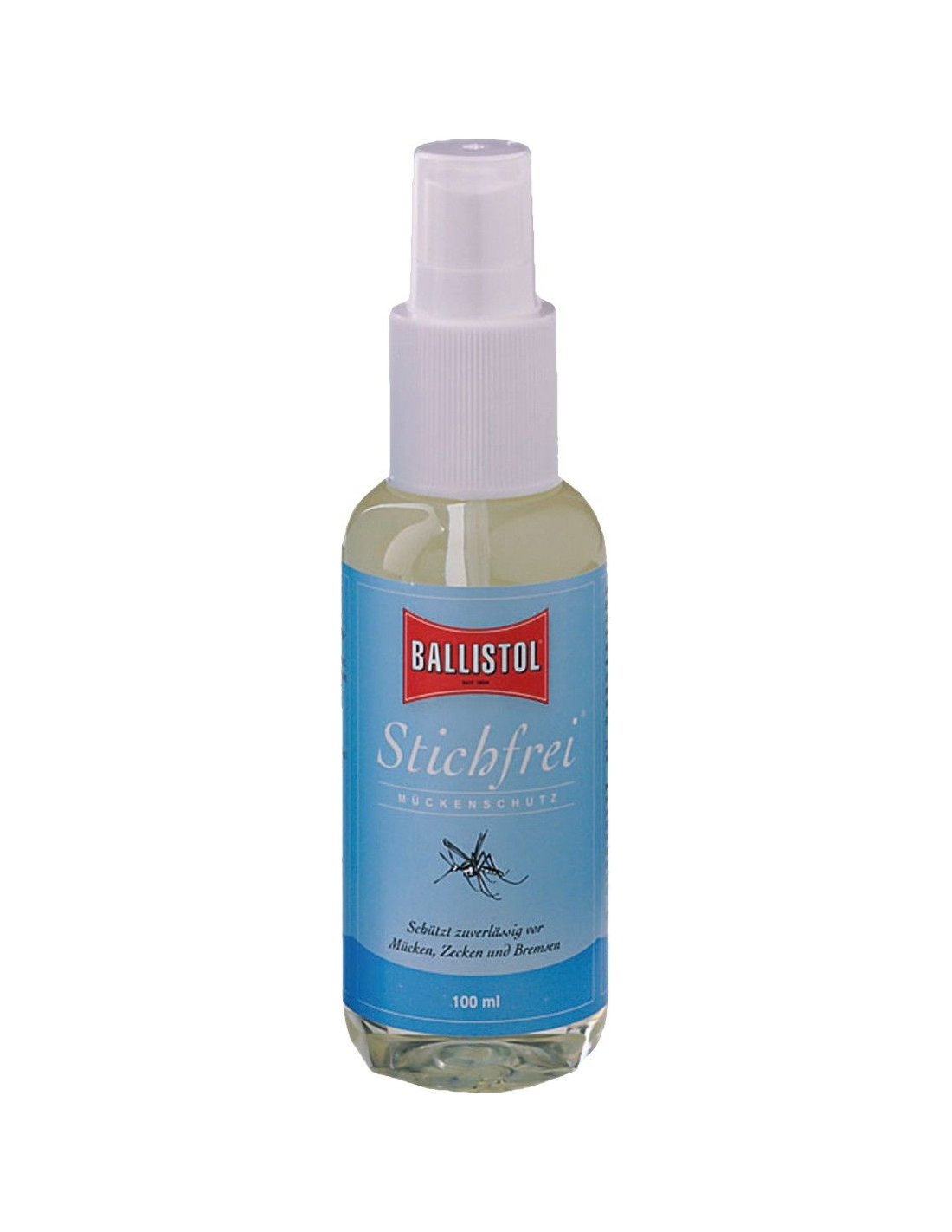 BALLISTOL - SPRAY REPELLENTE ANTI-ZANZARE - 100 ml (ANCHE ANTI-ZECCHE!)