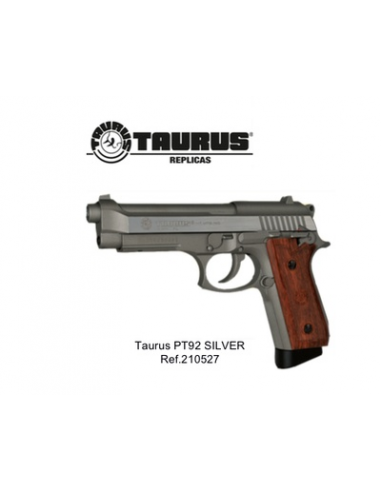 TAURUS PT92 INOX w/ RAIL(SEMI & FULL AUTO) FULL METAL (CO2)