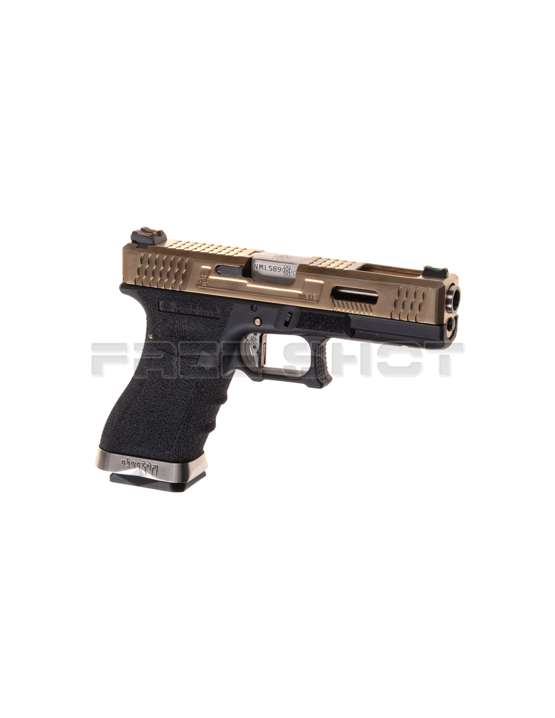 WE - G FORCE G18C METAL VERSION GOLD (GAS)