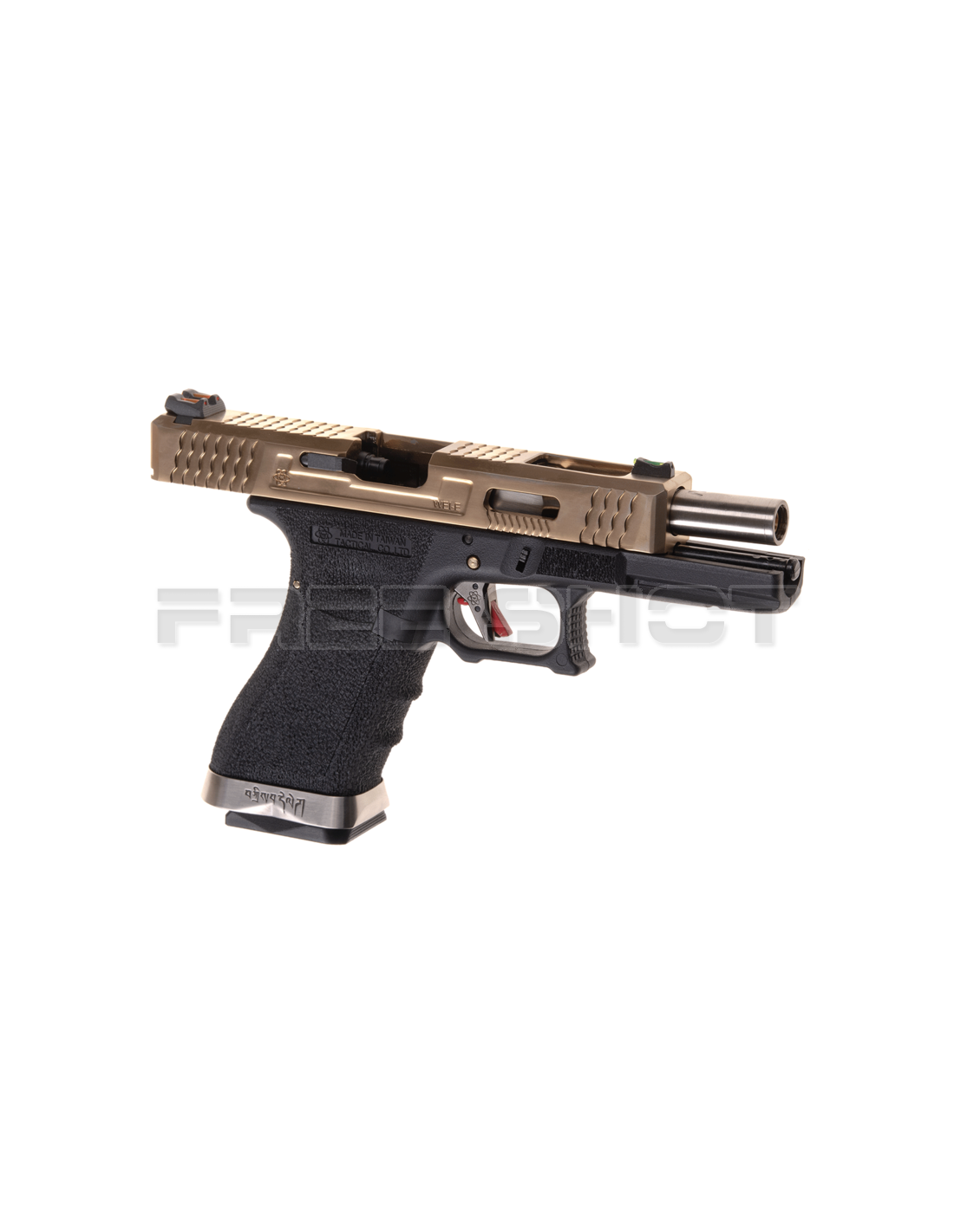 WE - G FORCE G18C METAL VERSION GOLD (GAS)