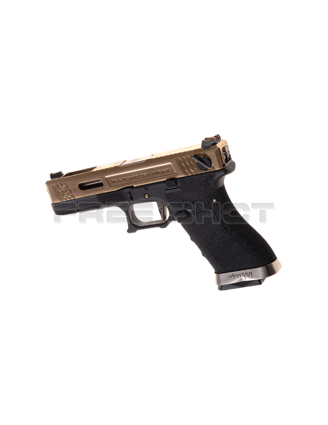 WE - G FORCE G18C METAL VERSION GOLD (GAS)