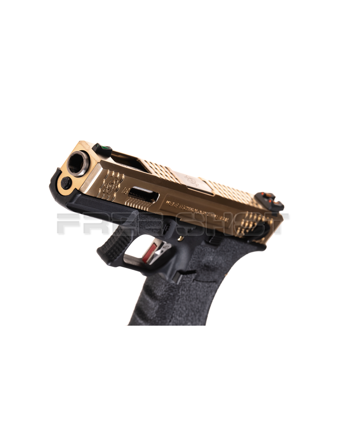 WE - G FORCE G18C METAL VERSION GOLD (GAS)