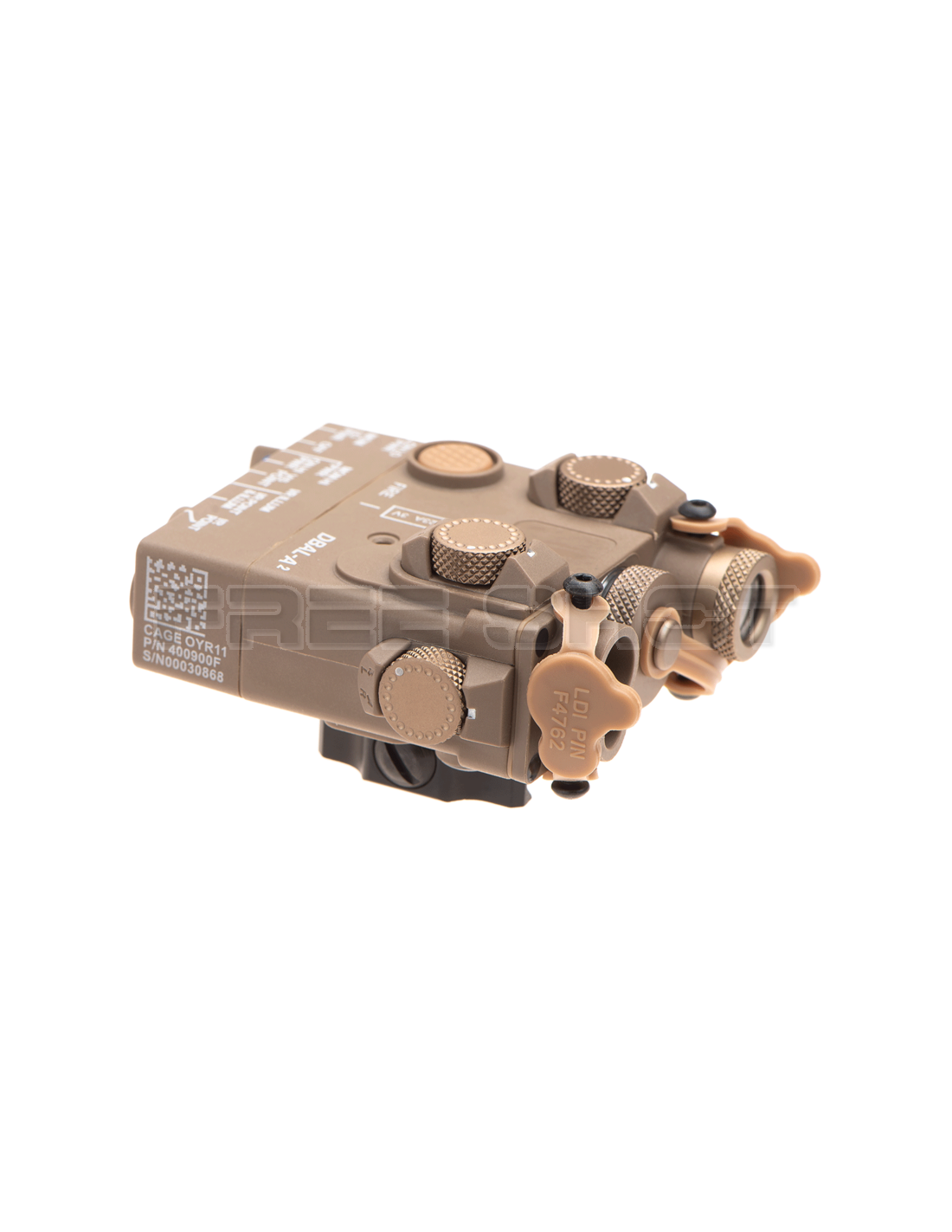 ANPEQ DBAL-A2 ILLUMINATOR + GREEN LASER + LASER IR - COYOTE (WADSN)