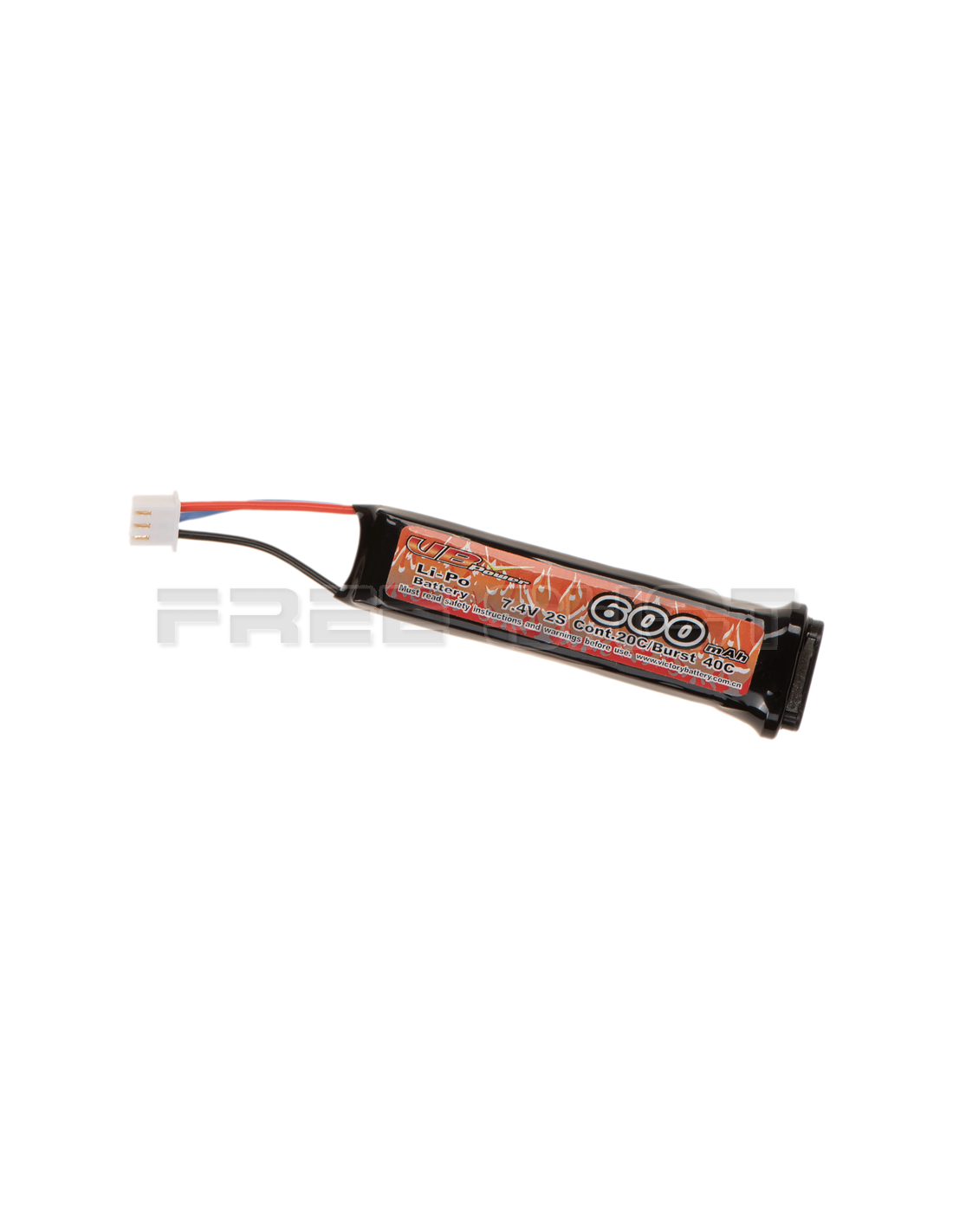 VB BATTERIES - LIPO 7,4X600 20C - per pistole elettriche (AEP)