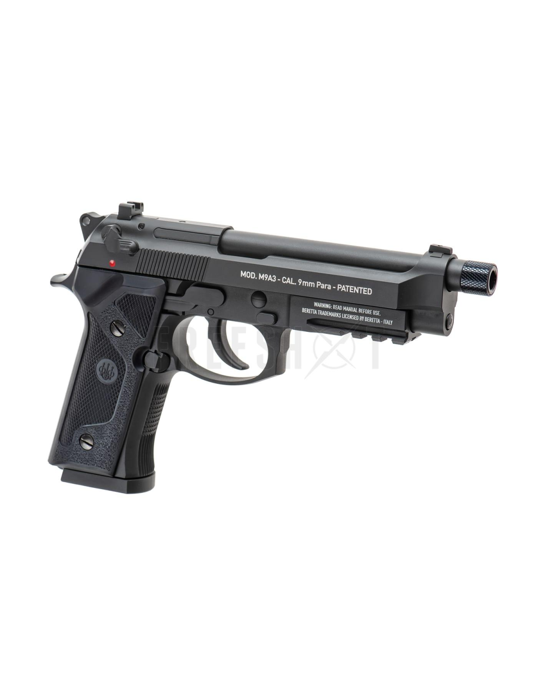 BERETTA - M9A3 METAL BLACK VERSION (CO2) CON LOGHI BERETTA - UMAREX ...