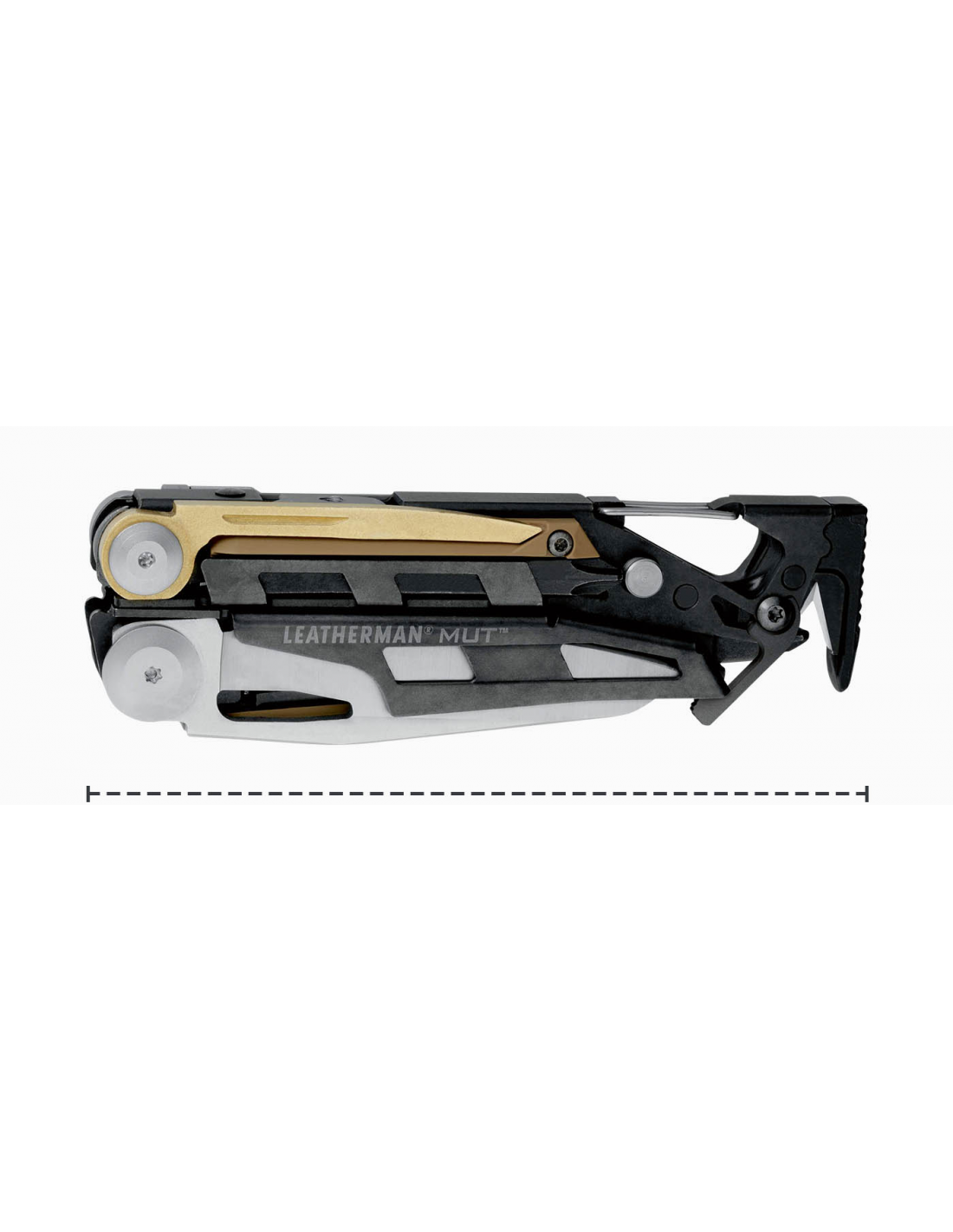 LEATHERMAN - PINZA MULTIUSO MUT SILVER con fodero marrone